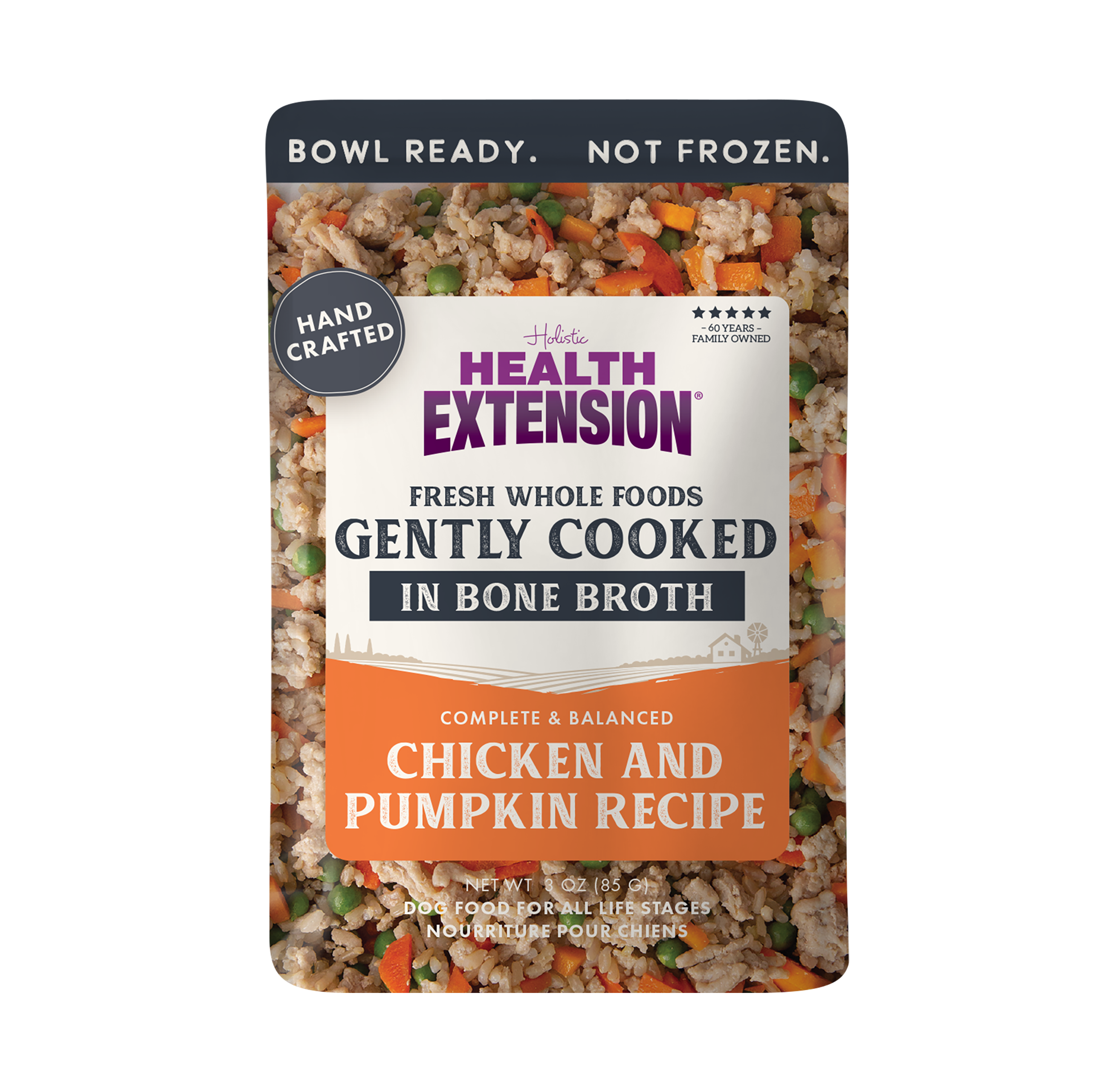 Health Extension Gently Cooked Chicken and Pumpkin Wet Dog Food ...