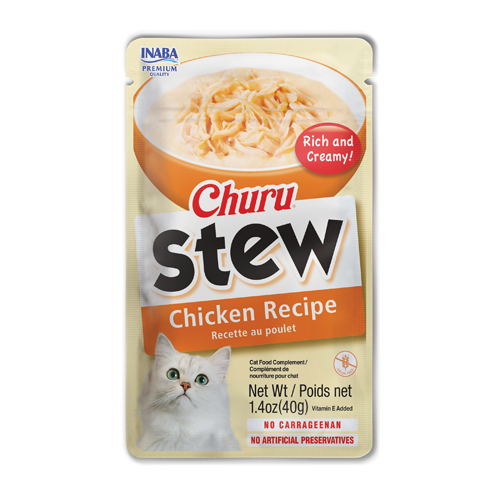 Inaba Cat Churu Stew Chicken Recipe | Petflow.com