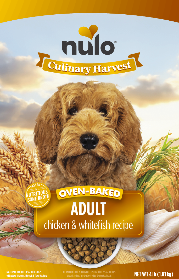 Nulo Culinary Harvest Baked Chicken & Whitefish Recipe for Adult Dogs ...