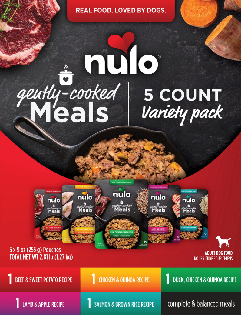 Nulo Dog Gently Cooked Meals Variety Pack | Petflow.com