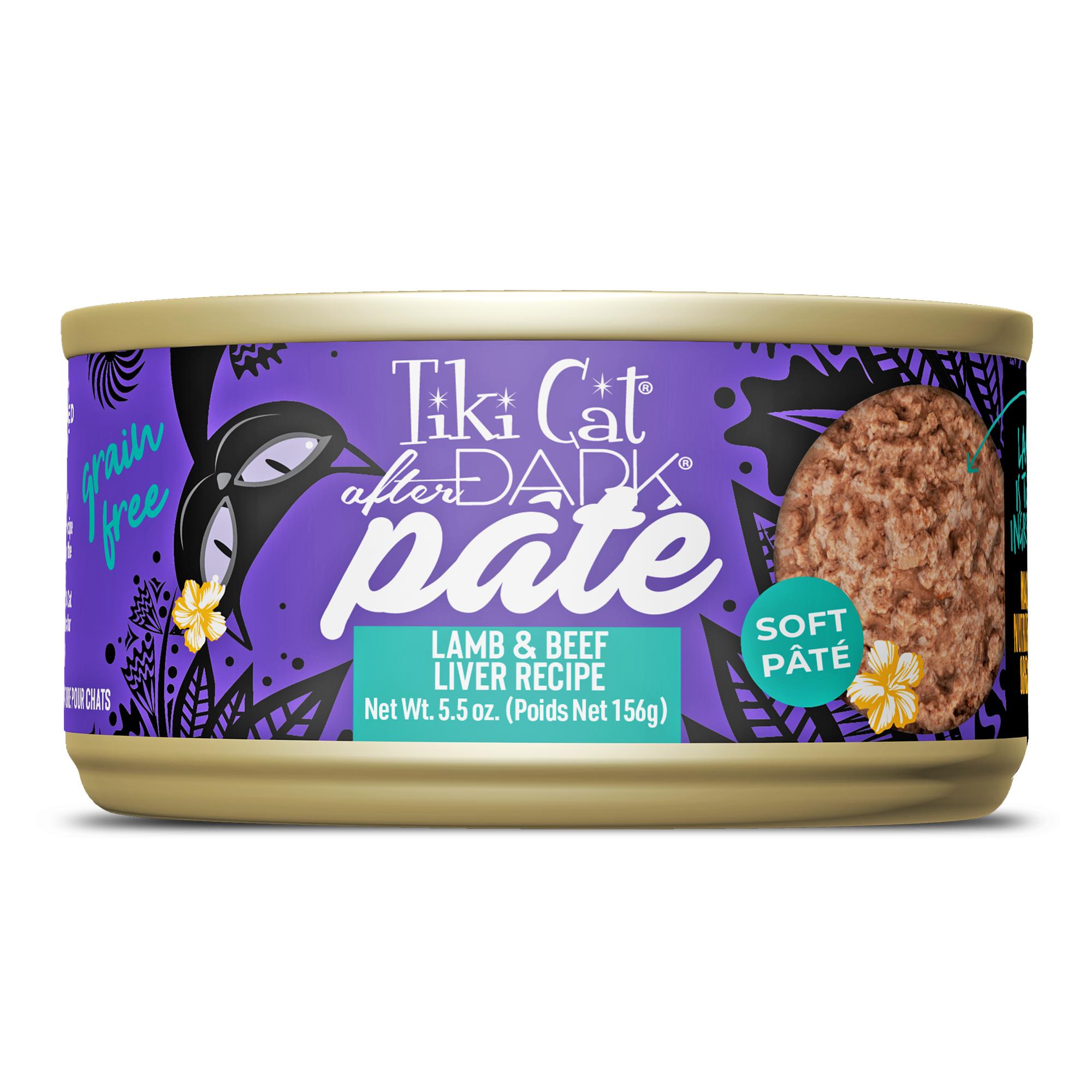 Tiki Cat After Dark Pate Lamb & Beef Liver | Petflow.com