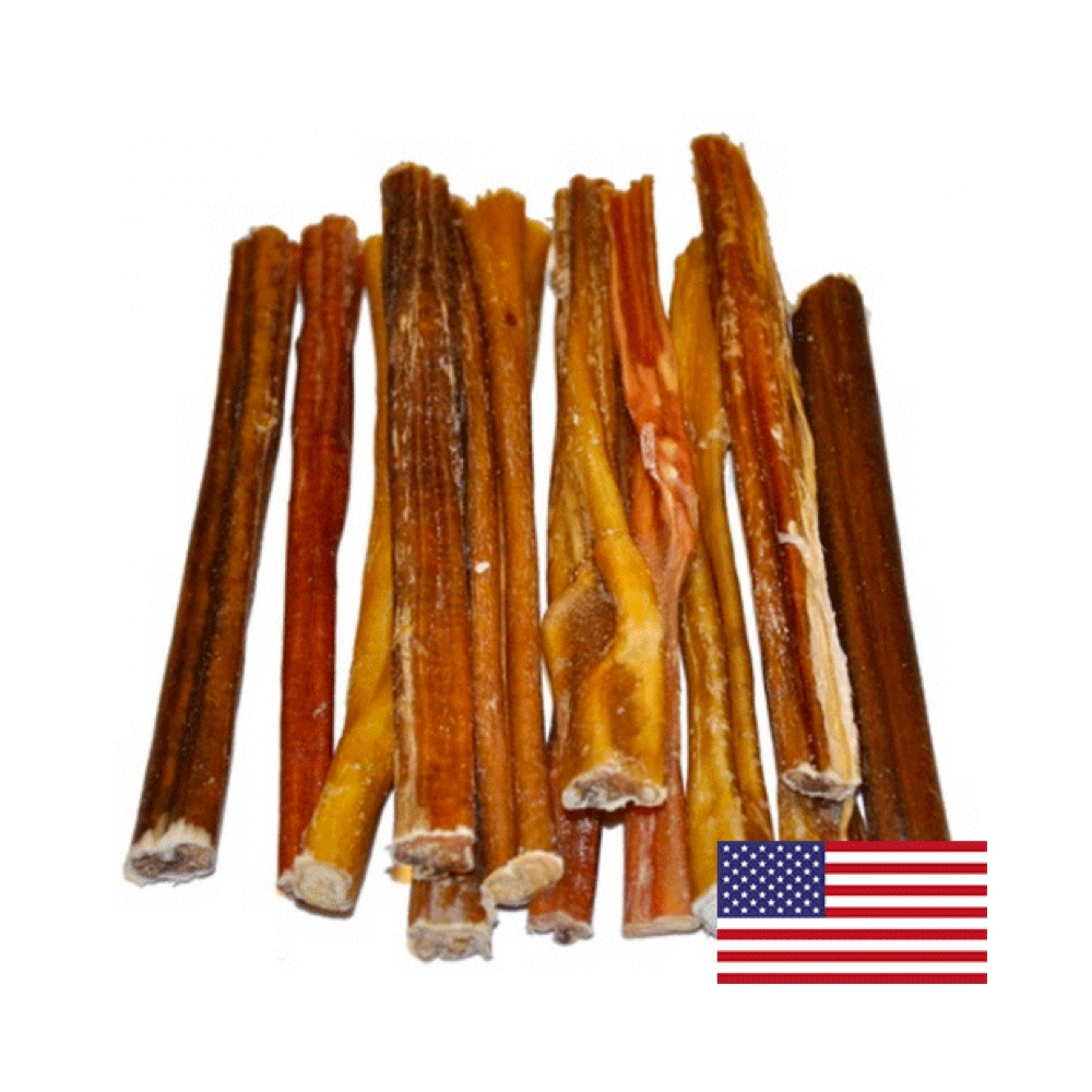 Butchers Block Beef Pizzle Steer Bully Sticks Dog Treats | Petflow.com